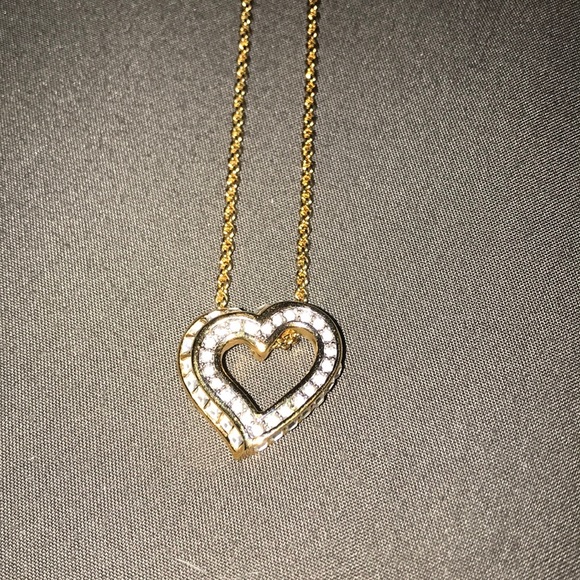 Jewelry | Beautiful Heart Necklace Costume Jewelry | Poshmark